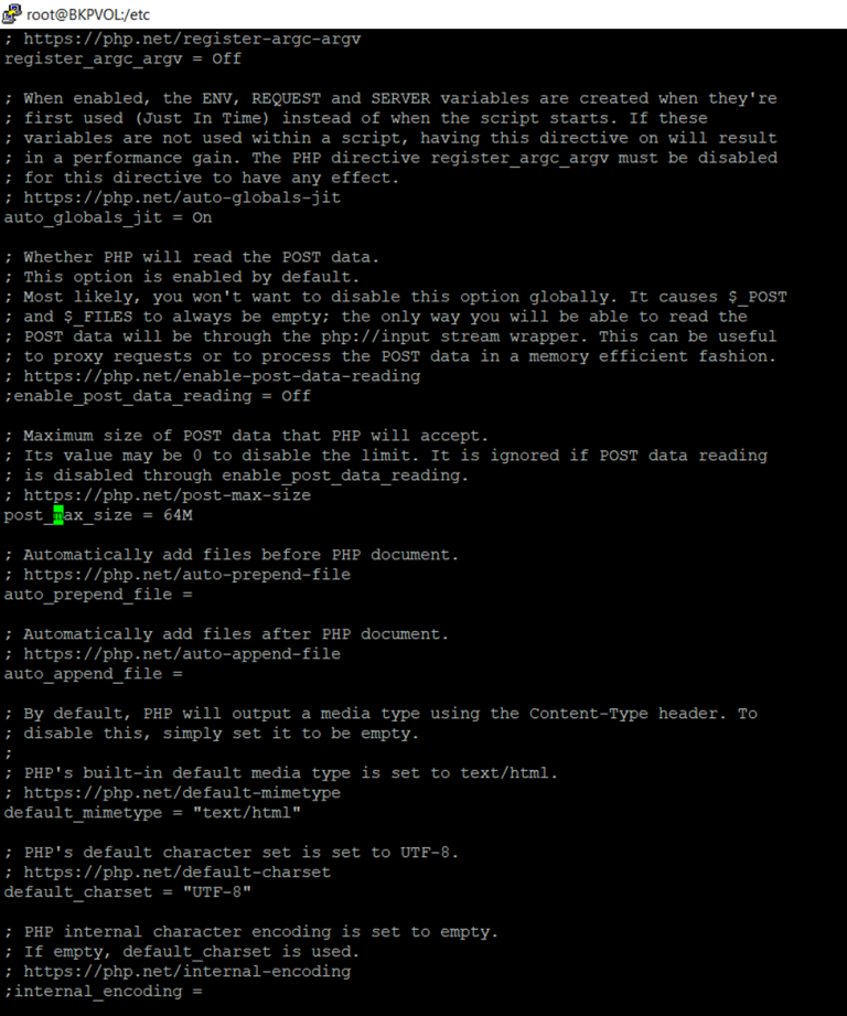 Php ini File Upload SIZE Linux Administrator System Administrator