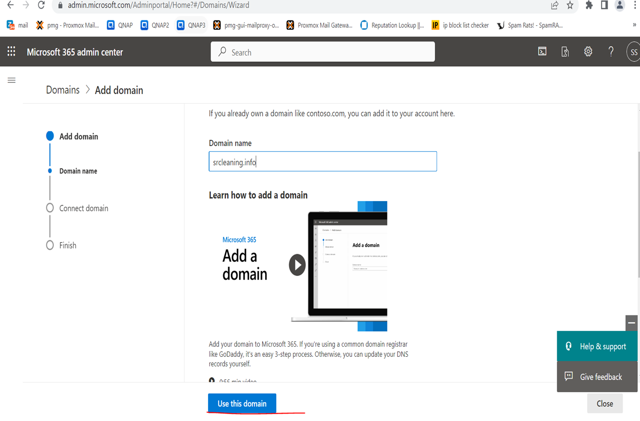 Custom Domain M 365 - Linux Administrator, System Administrator, IT ...